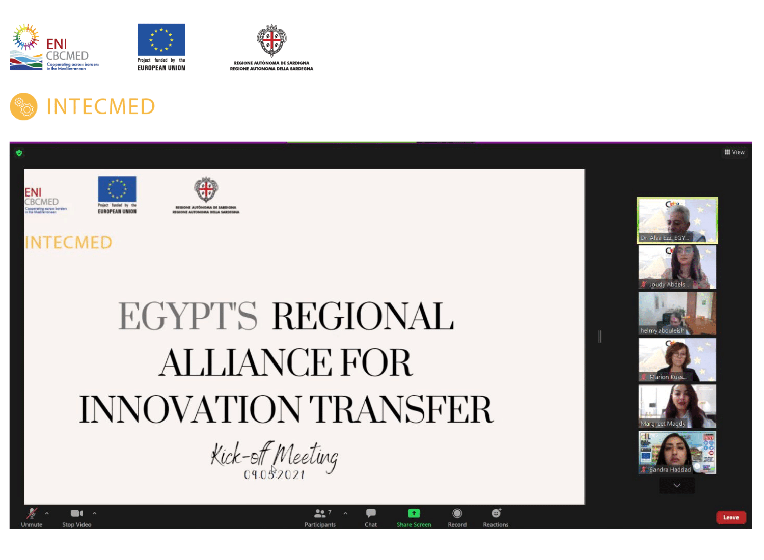 CEEBA held the first RAIT with Egyptian BSO’s as part of the EU-funded ...